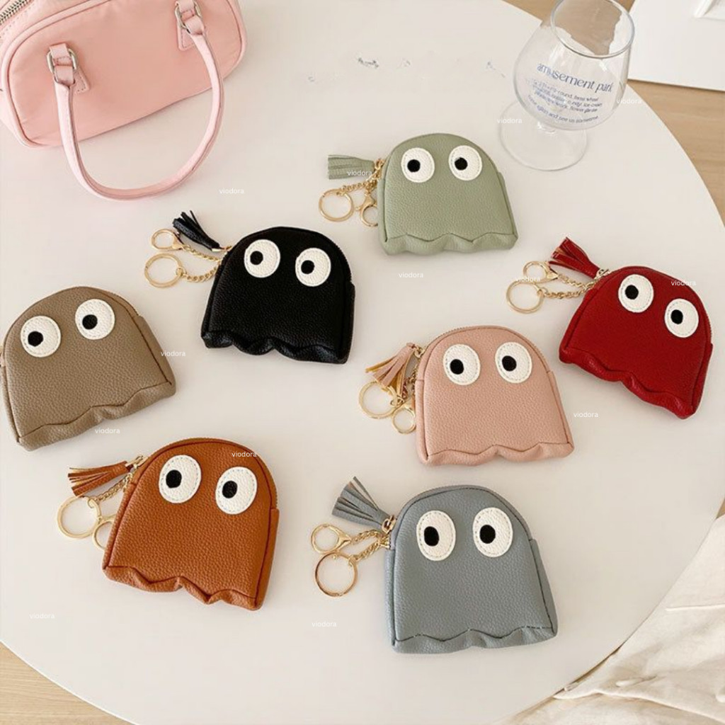 Jual Viodora - Dinky Bag Pacman Gantungan Tas Dompet Wanita Lucu Korea ...
