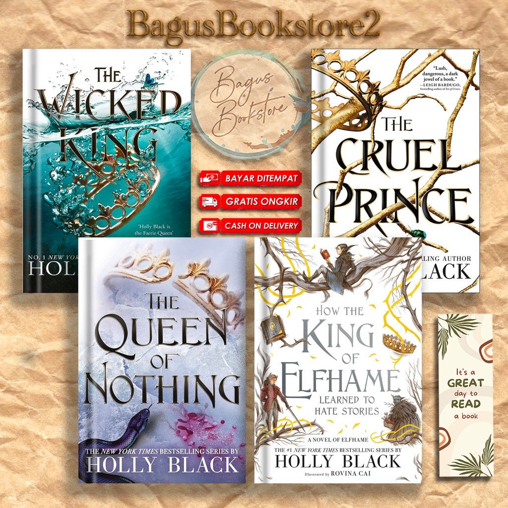 Jual The Cruel Prince, The Wicked King, The Queen of Nothing (The Folk of the Air) - Holly Black ...