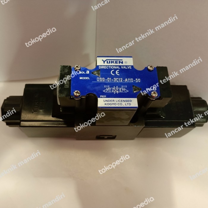 Jual SOLENOID VALVE TYPE DSG 01-3C12-A220-50 YUKEN | Shopee Indonesia