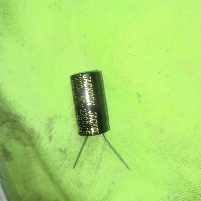Jual elko jackcon 2200uf 50v original taiwan elco jackon jakcon 2200uf ...