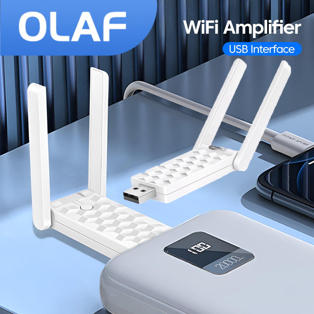 Jual USB WiFi Repeater Wireless Signal Extender 2.4G 300Mbps Router ...