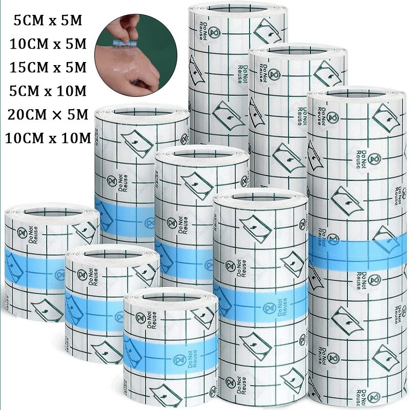 Jual 10M Plester Anti Air Plaster Penutup Luka Anti Air Tranparent Film ...