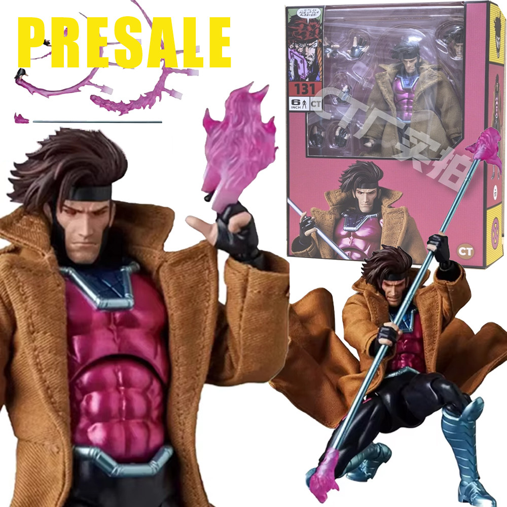 Jual Ct Toys Gambit Mafex 131 Figure Shf X-Men Wolverine Action Figure ...