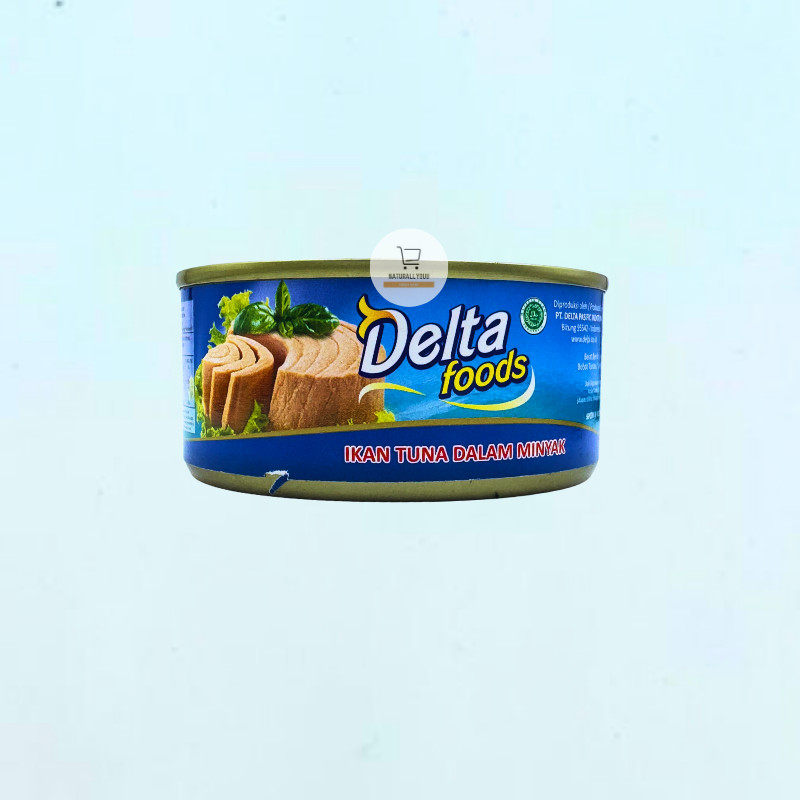 Jual Delta Foods Tuna Kaleng Dalam Minyak Kanola 165 gr Tuna in Canola ...