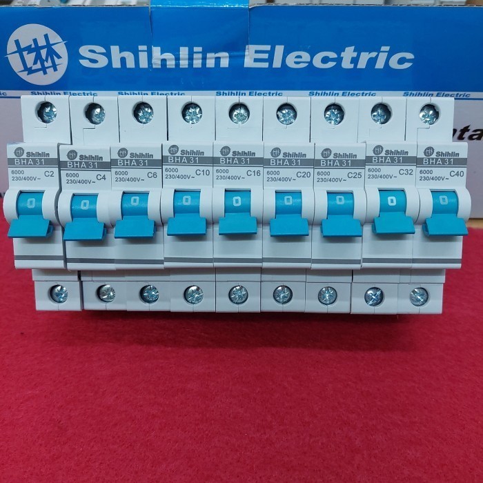 Jual MCB 6kA TAIWAN 1 PHASE 2A/4A/6A/10A/16A/20A/25A/32A/40A SHIHLIN | Shopee Indonesia