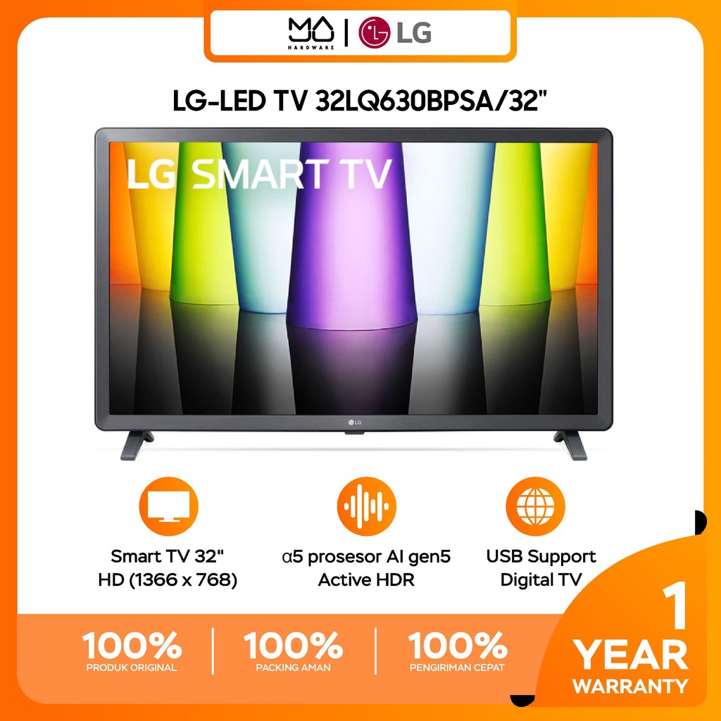 Jual LG 32LQ630 Smart LED TV 32 Inch - 32LQ630BPSA - Garansi Resmi ...