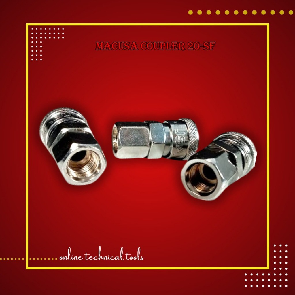 Jual MACUSA QUICK COUPLER SOCK FEMALE SF 20 SAMBUNGAN SELANG PIPA ANGIN ...