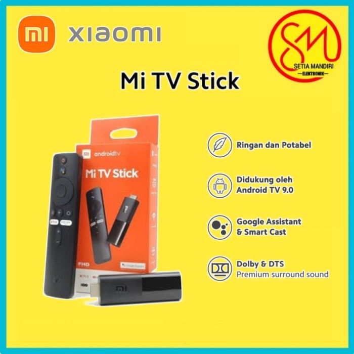 Jual XIAOMI MI TV Stick Full HD Smart Android TV Stik | Shopee Indonesia