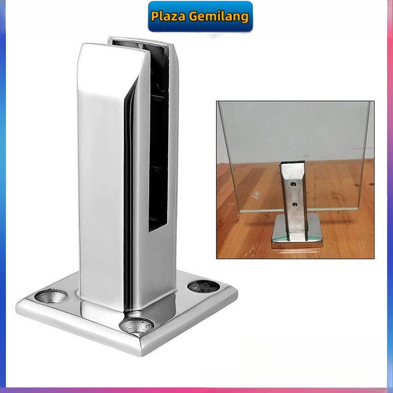 Jual Spigot Kaca 16CM/Railing Kaca Kaki Spigote/Braket Spigote Tiang ...
