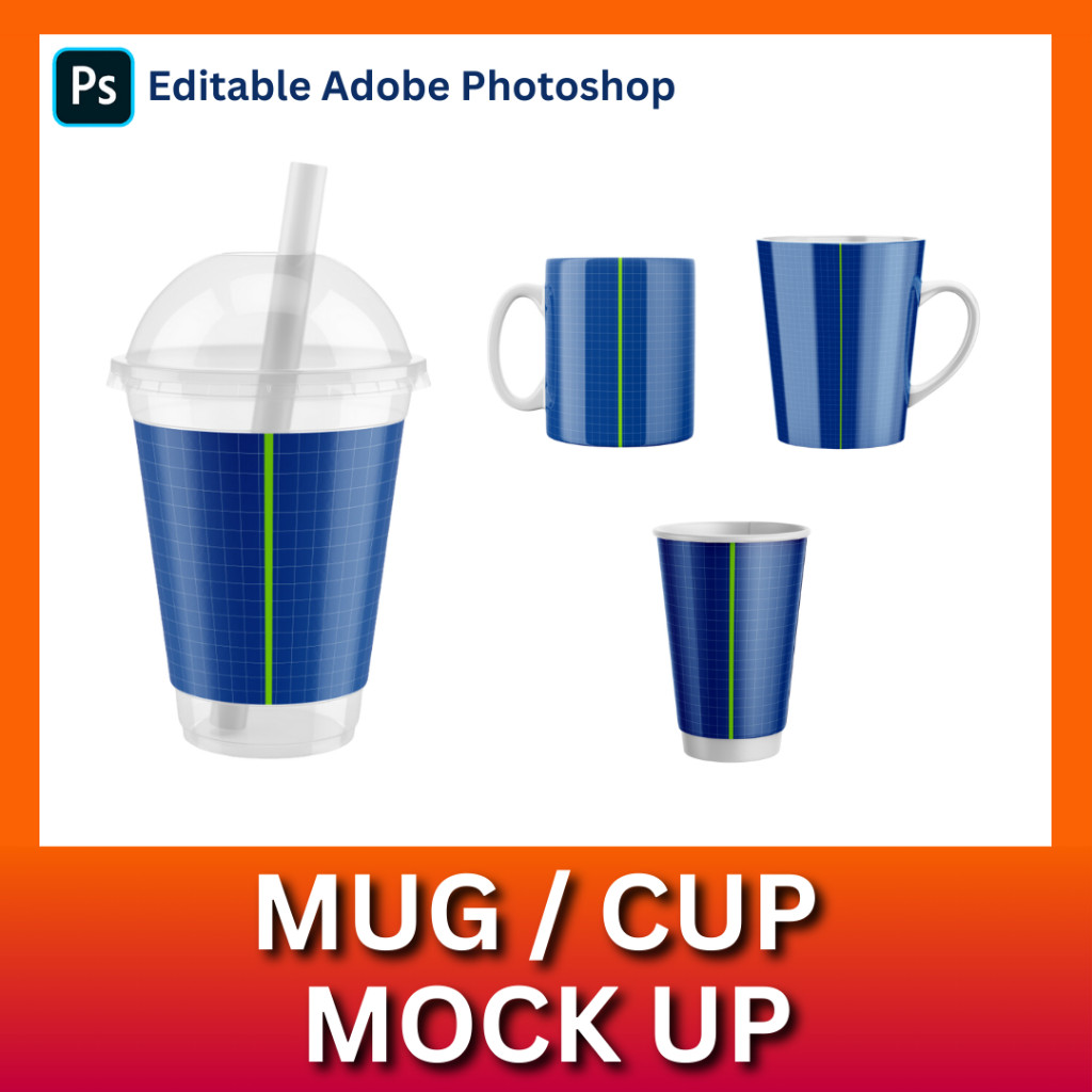 Jual BRIKFID.PRO Mockup Mug Cup Cawan Gelas - Mock Up / Template ...