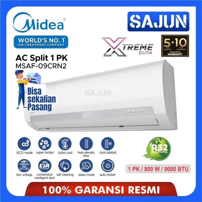 Jual Midea AC Split Standard 1 PK (1 PK) - R32 Series - MSAF-09CRN2X ...