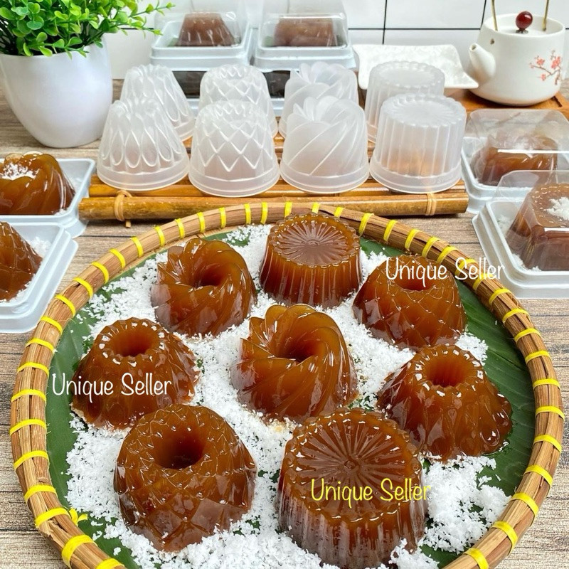 Jual 1pcs Cetakan Puding Mini Agar Ager Pudding Jelly Bavaya Twist ...