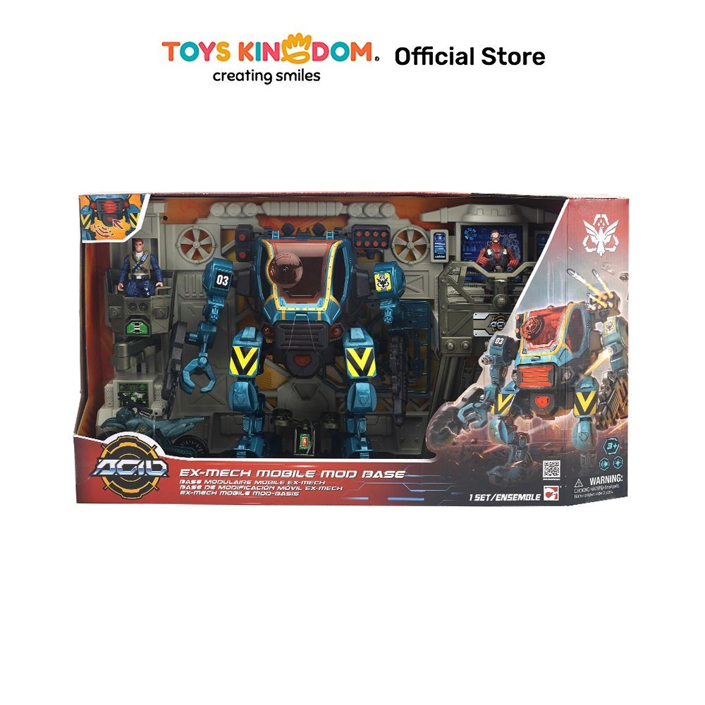 Jual Toys Kingdom Chap Mei Set Acid Ex-Mech Mobile Mod Base Kids Toy ...