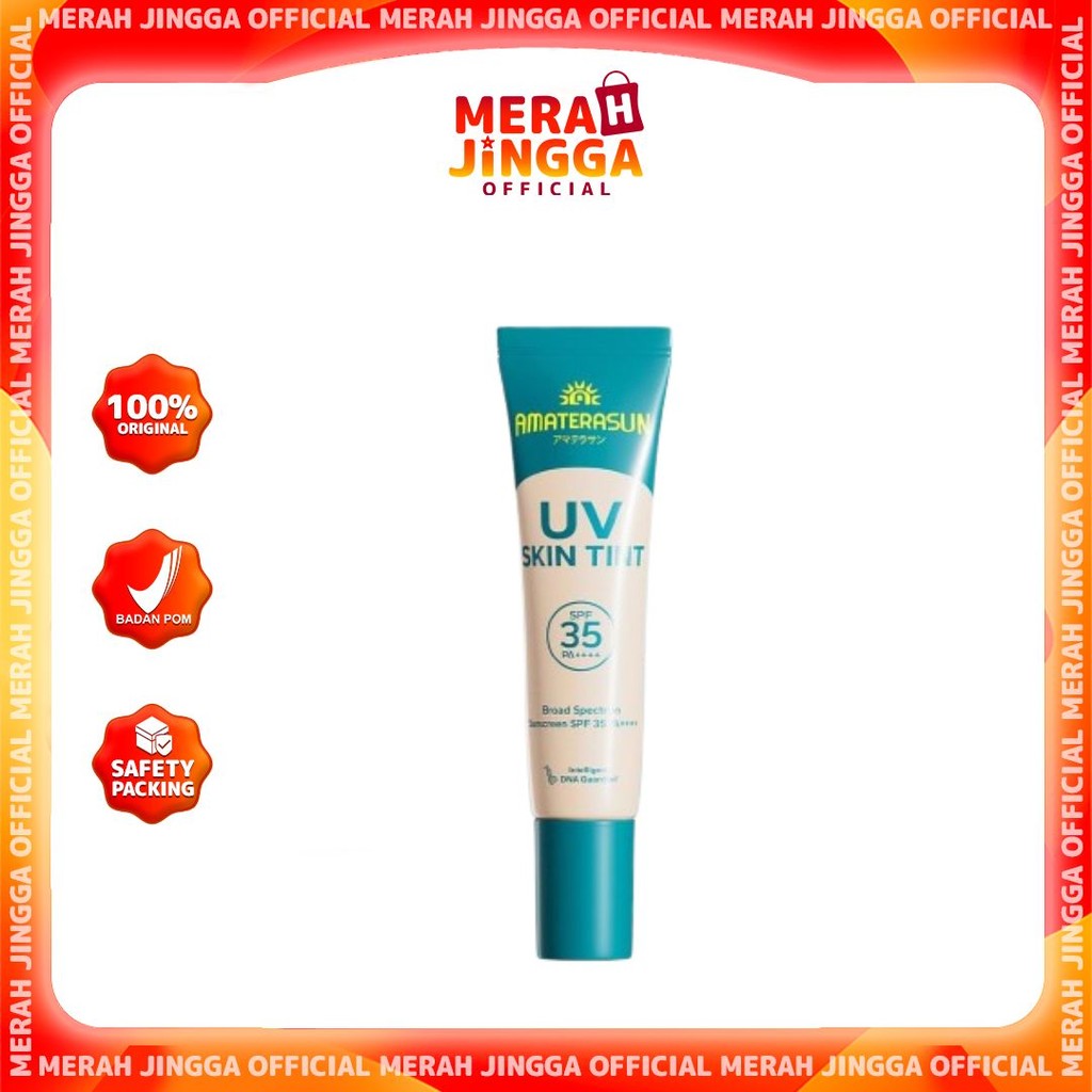 Jual Amaterasun UV Skin Tint SPF 35 PA++++ | Merah Jingga Official | Shopee Indonesia