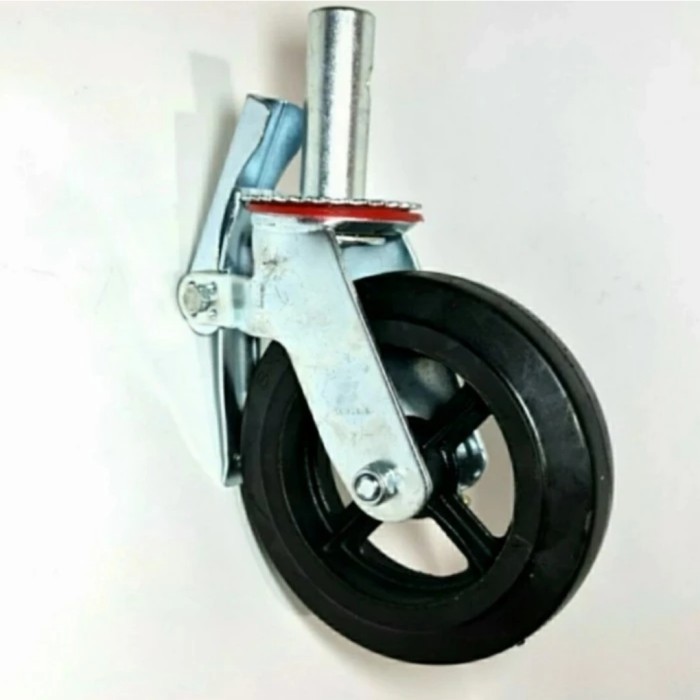 Jual Roda Steger Scaffolding Karet Heavy Duty 6 inch | Shopee Indonesia