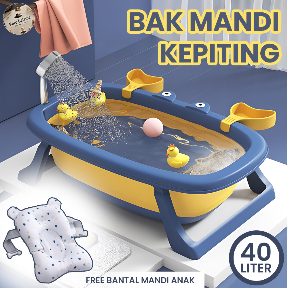 Jual KK BAK MANDI BAYI LIPAT FOLDABLE BABY BATH TUB TEMPAT MANDI BAYI ...