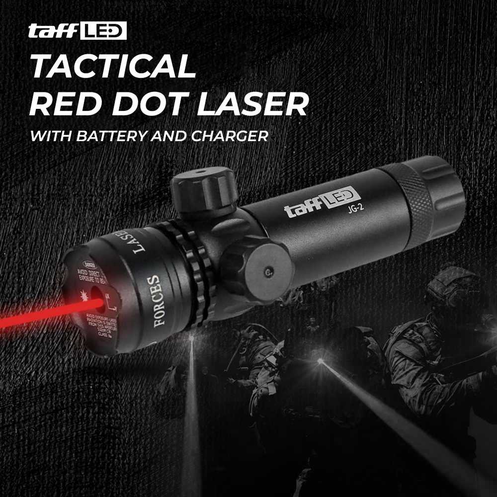Jual LPKSTORE LED Tactical Red Dot Laser Gun Scope with Baterry and Charger - JG-2 LPKSTORE ...