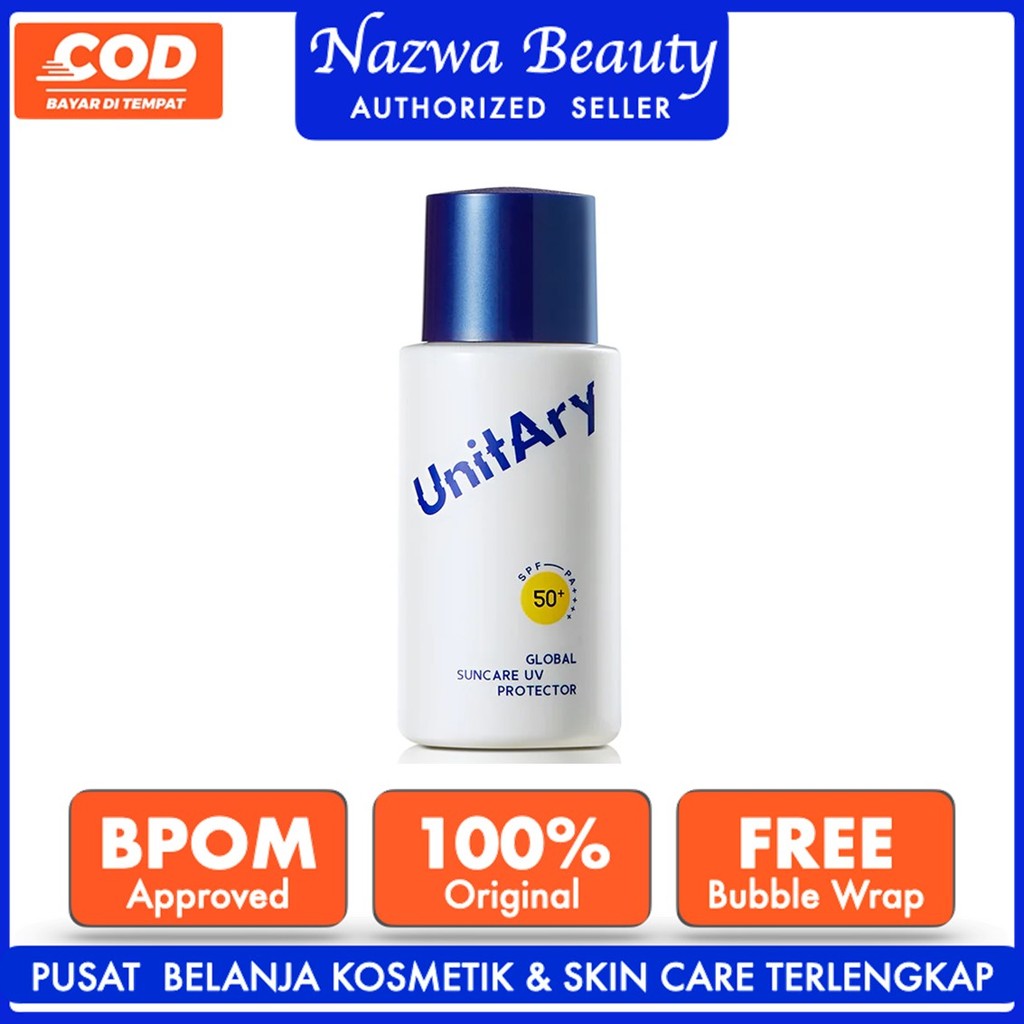 Jual Nazwa Beauty UNITARY Global Suncare Sunscreen UV Protector SPF 50 ...