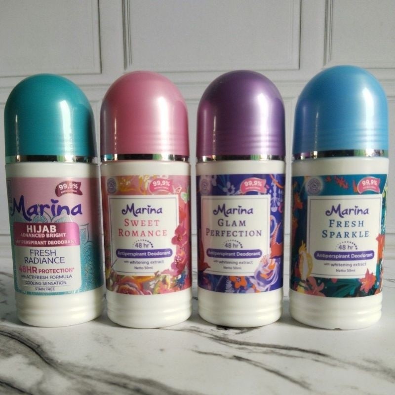 Jual Marina Deodorant Antiperspirant 50 ml | Shopee Indonesia