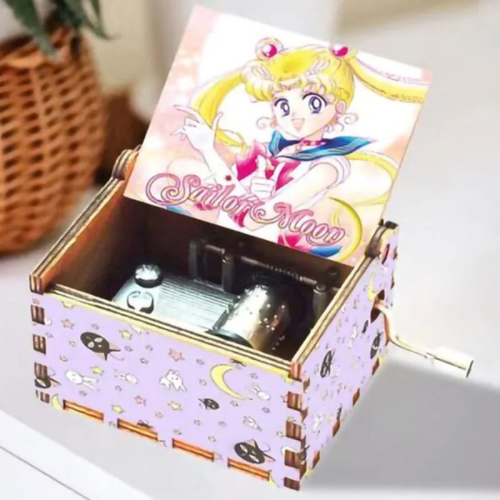 Jual Kotak Musik Sailor Moon kayu Wooden Music Box | Shopee Indonesia