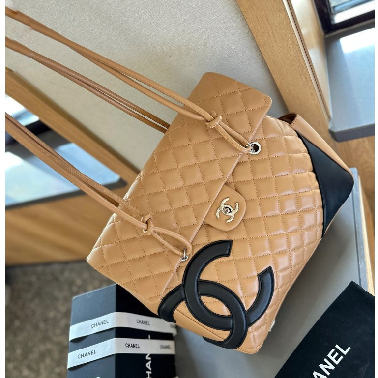 Jual Chanel / Chanel second-hand Kangpeng Tote bag large logo super ...