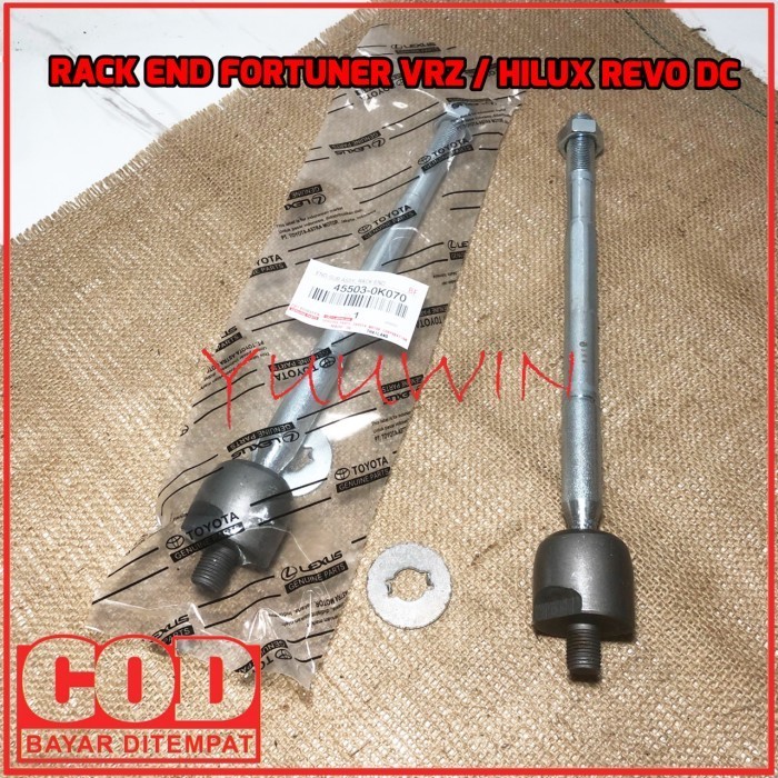 Jual RACK END FORTUNER VRZ - LONG TIE ROD HILUX REVO DC - RACK END ...