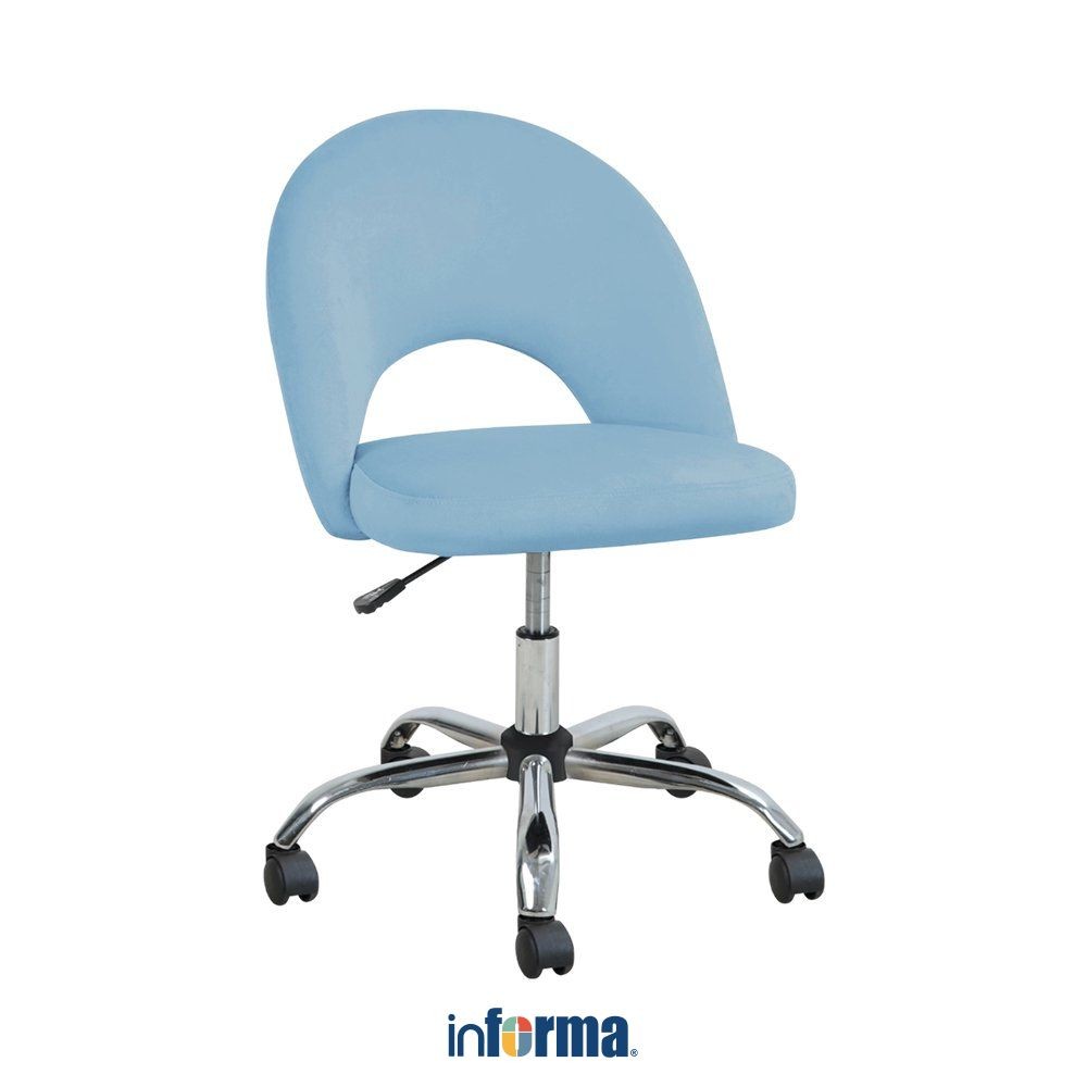 Jual Informa Tania Kursi Belajar Anak - Biru Tempat Duduk Dengan Roda ...