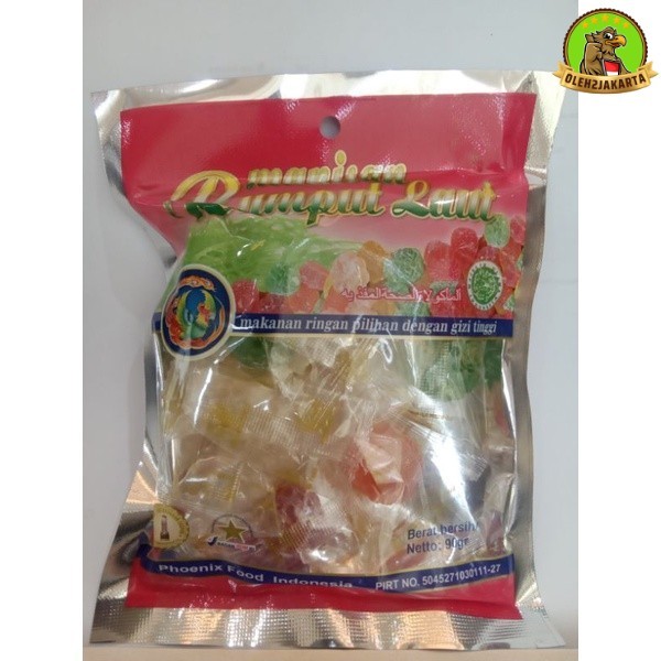 Jual Manisan Rumput Laut Alumunium foil Oleh Oleh Khas Lombok Enak ...