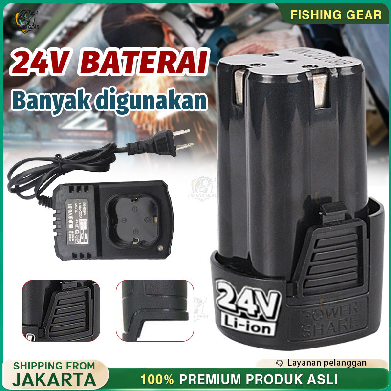 Jual 12V/24V Batrai Baterai Bor Cordless 12v 12 Volt Jld Baterai Bor ...