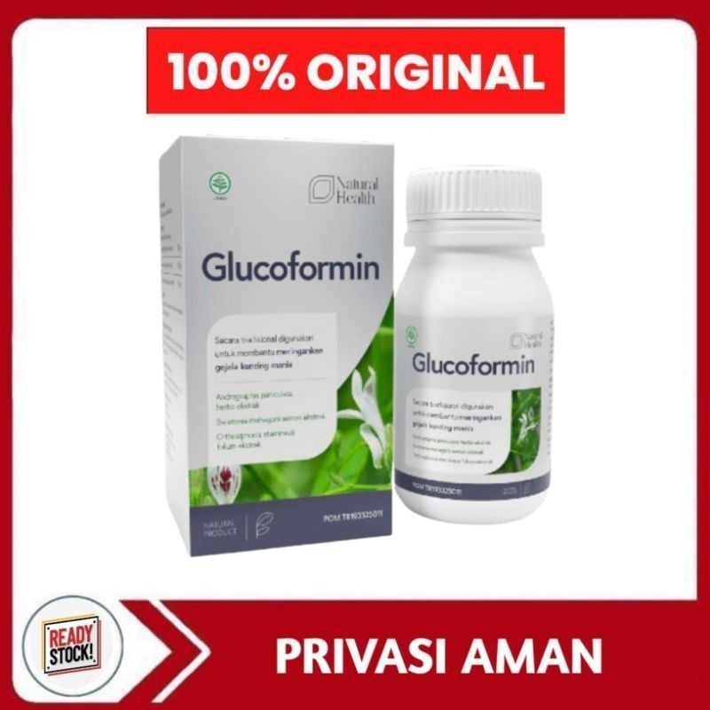 Jual GLUCOFORMIN | OBAT DIABETES KENCING MANIS GULA DARAH TINGGI ASLI ...