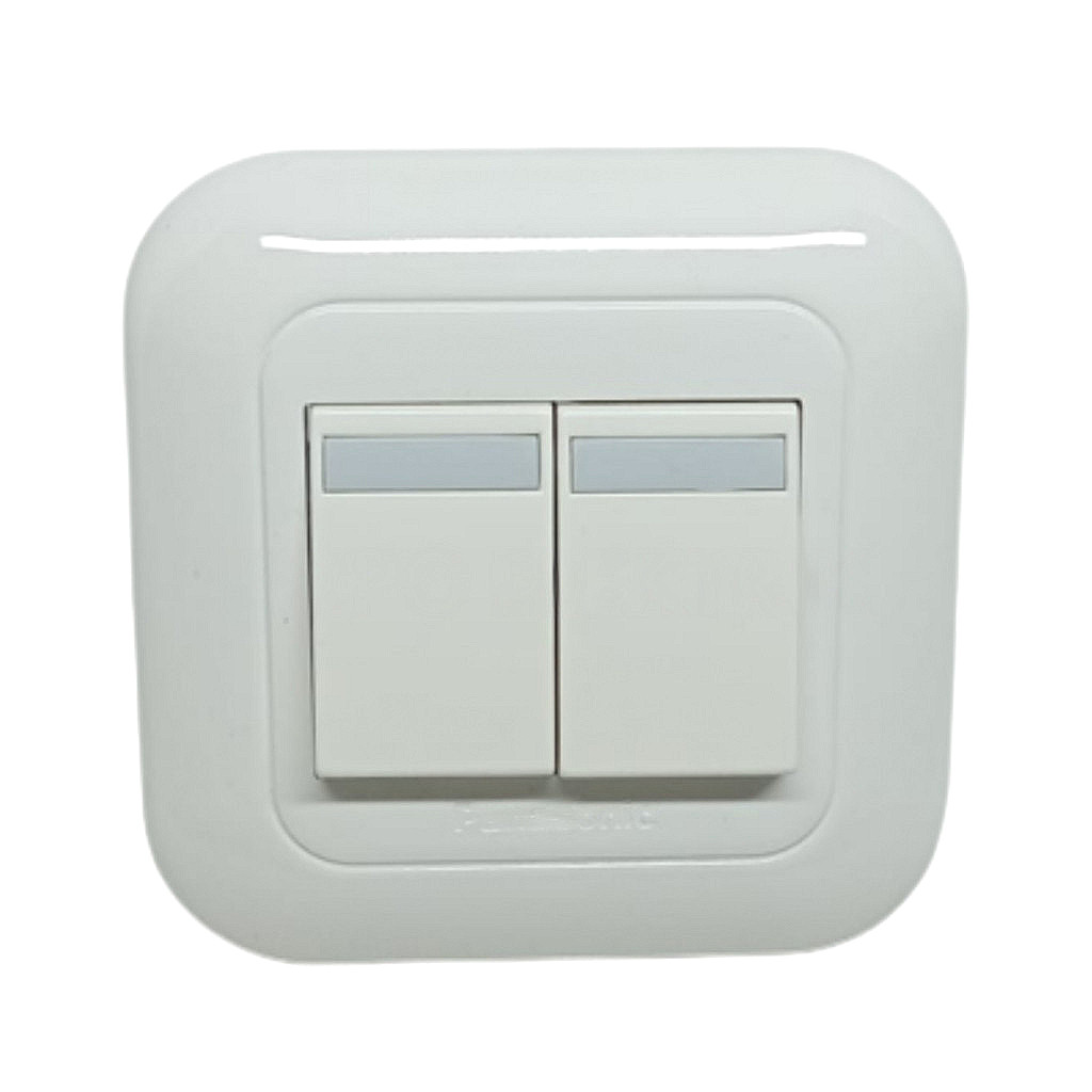 Jual Saklar Double Saklar Ganda Saklar Seri Hotel Panasonic Switch 2 ...
