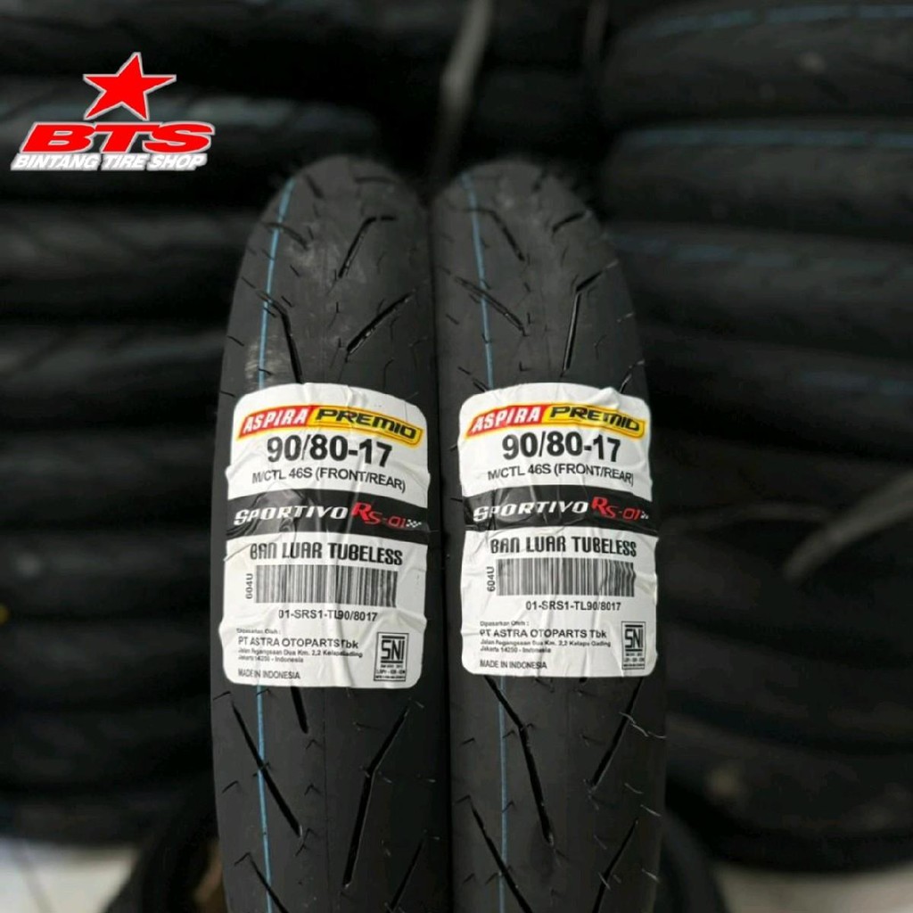 Jual Paket Aspira Premio TL 90/80-17 RS 01 Special Competition Tubles Soft Compound | Shopee ...