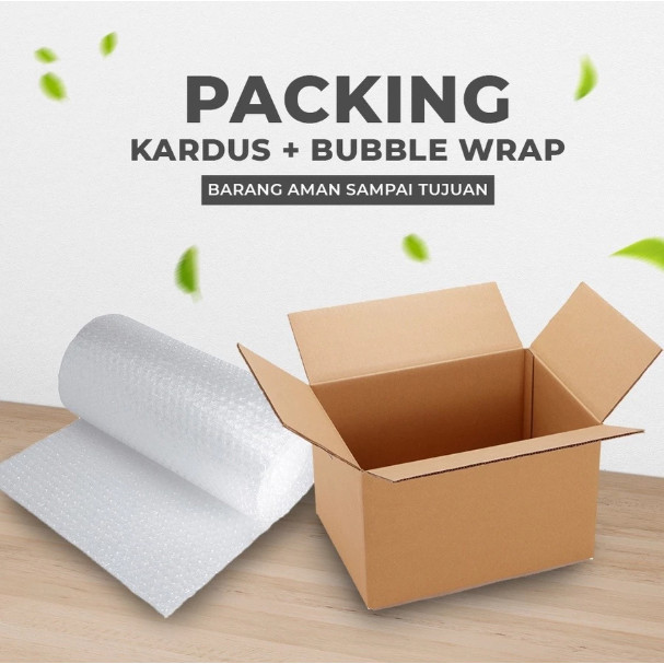 Jual TAMBAHAN PACKING BUBBLE WRAP DAN DUS ROLL | Shopee Indonesia