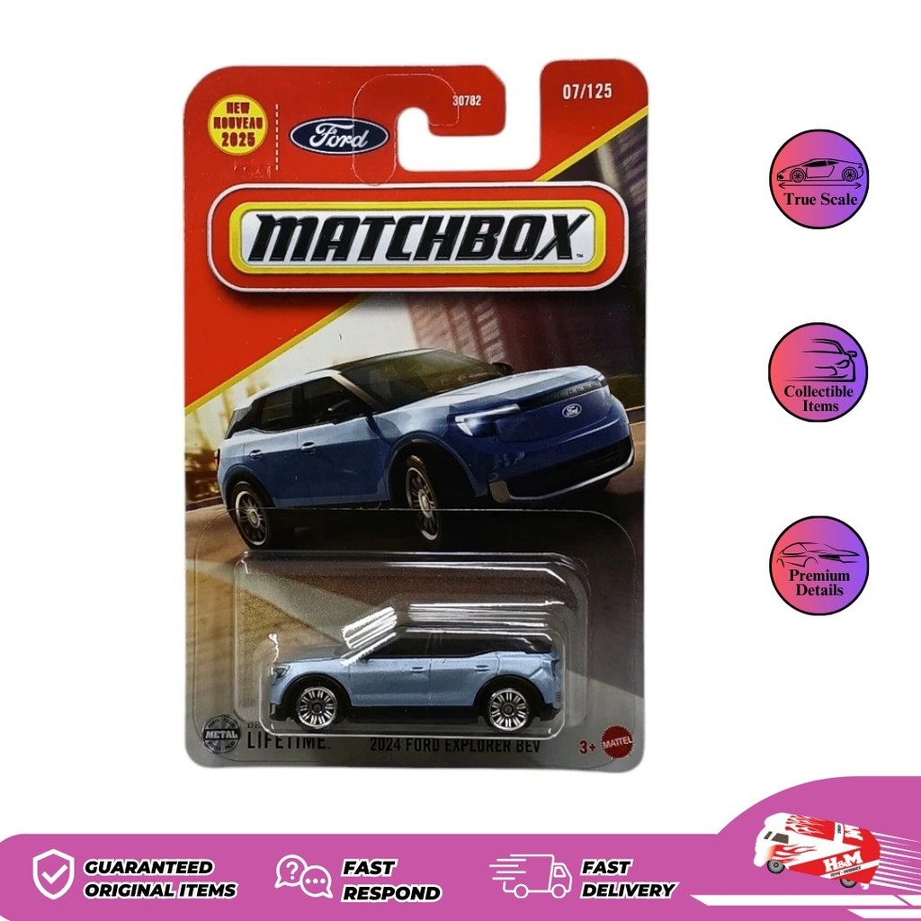 Jual Matchbox 2024 Ford Explorer BEV - 93BA | Shopee Indonesia