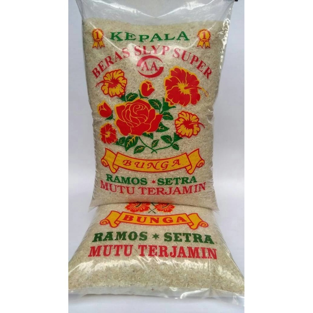 Jual BERAS SLYP SUPER BUNGA 3KG / 5KG | Shopee Indonesia