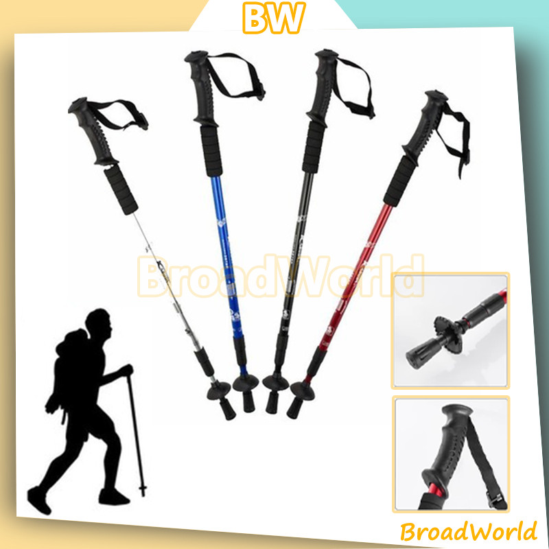 Jual BW Tongkat Gunung Lurus/ Tongkat Hiking Trekking Pole/ Trekking ...
