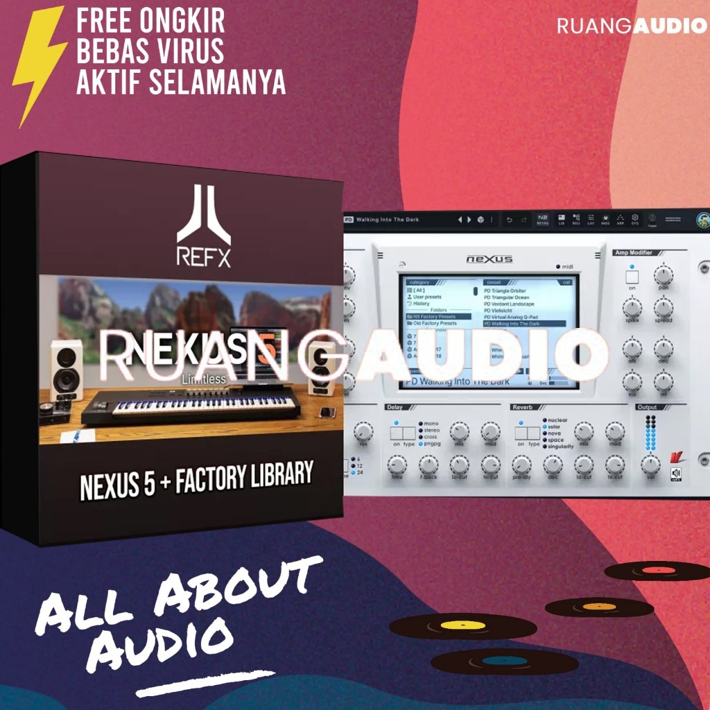 Jual reFX Nexus 5 / Nexus 4 / nexus 3 Core Library 5-11 GB Lifetime ...