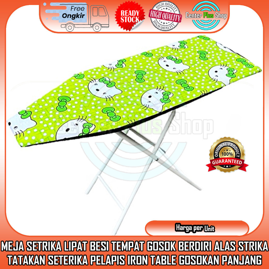 Jual Meja Lipat Setrika Berdiri Serba Guna Papan Multiplek Kaki Besi ...