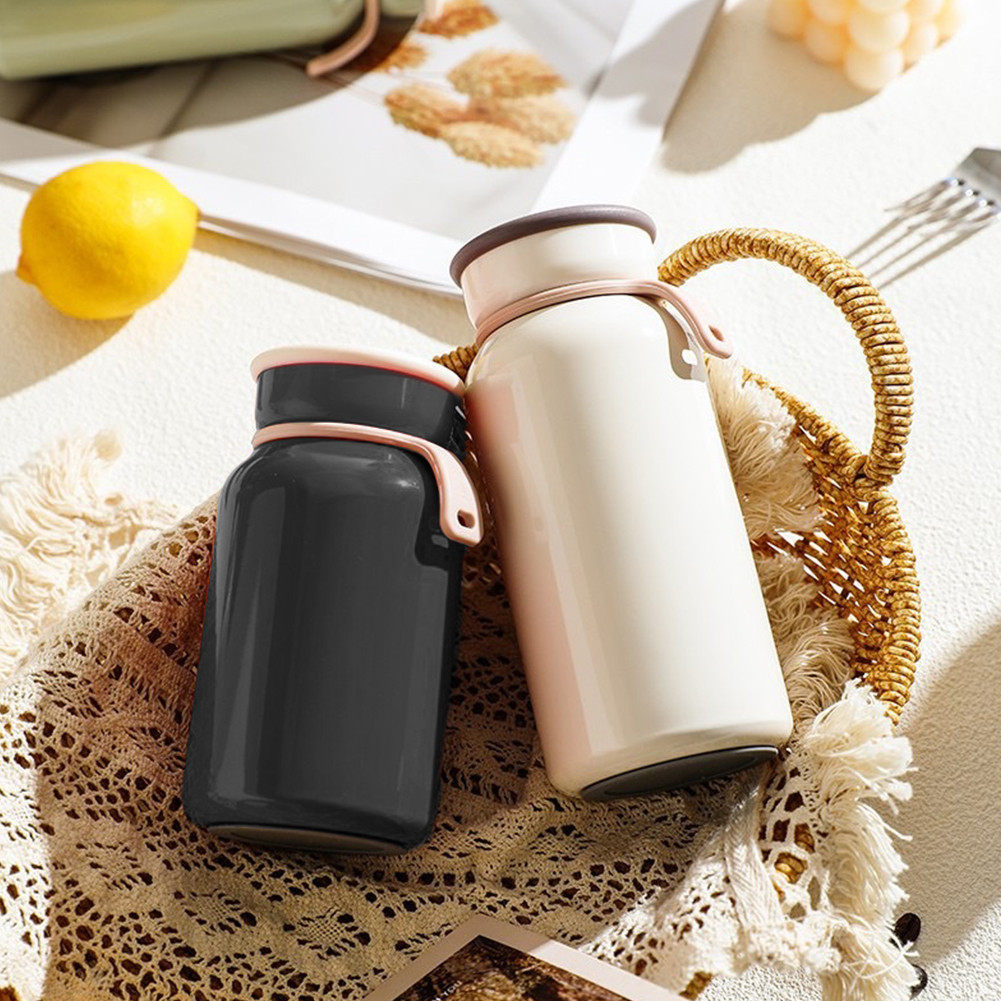 Jual Tumbler Milk Termos Mini Stainless Steel 300ml 400ml / Botol Minum ...