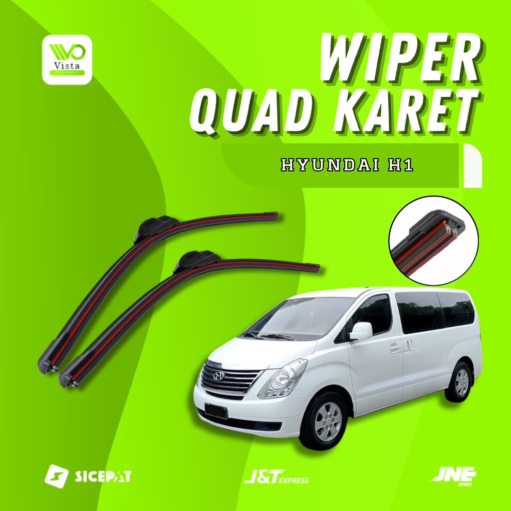Jual Wiper Quad Blade Hyundai H1 Quad Blade - Wiper 4 Lapis Karet ...