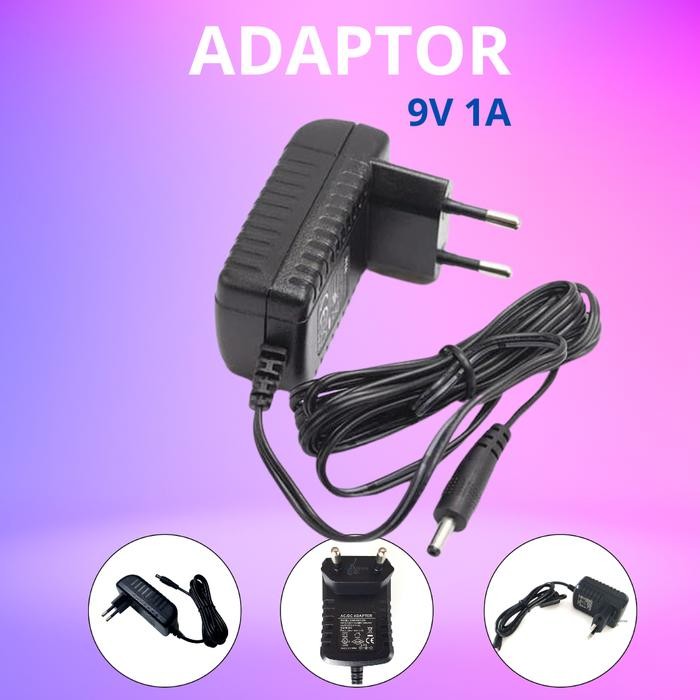 Jual Power Adapter 9V 1A Model LD-901 Adaptor Supply Stabil untuk CCTV ...