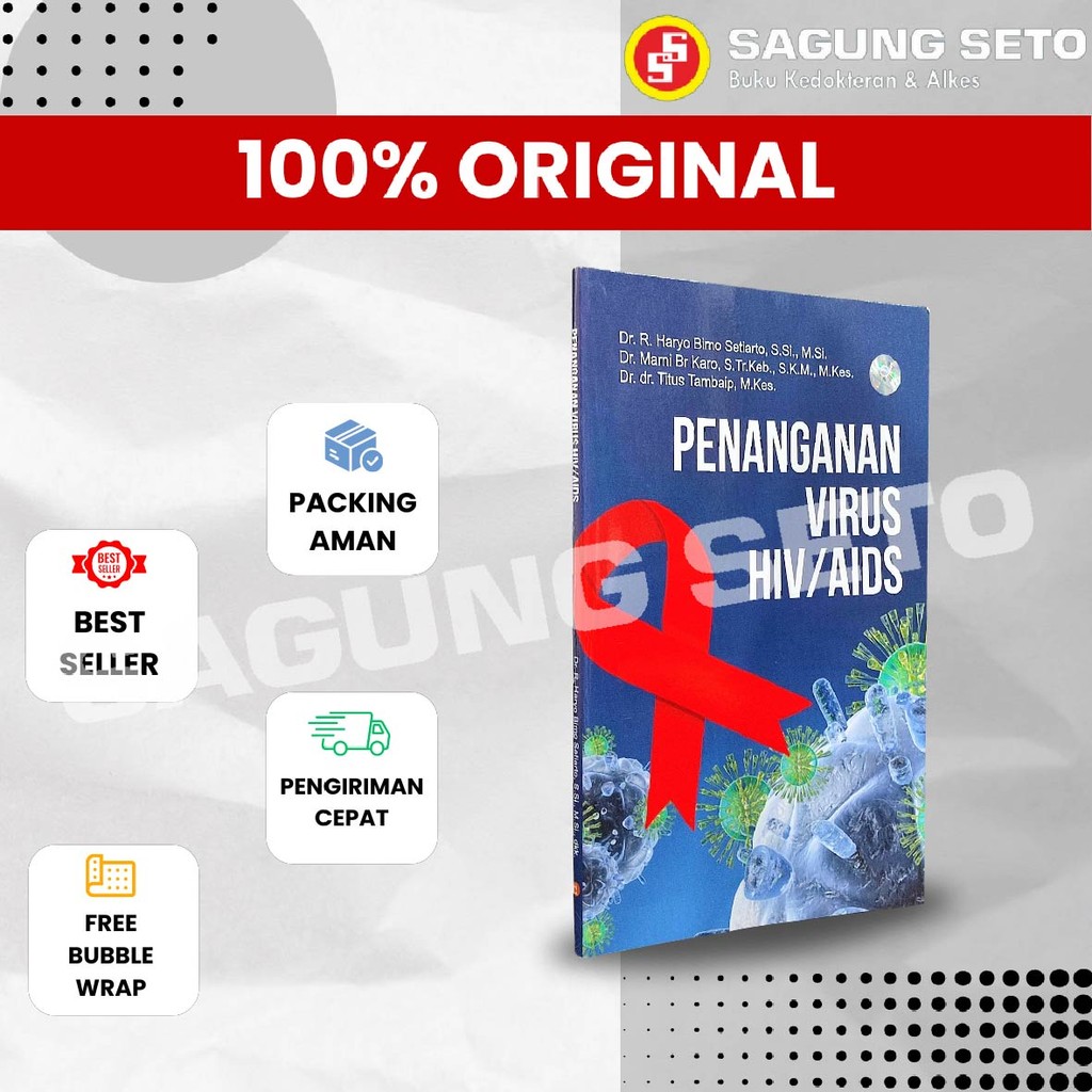 Jual BUKU PENANGANAN VIRUS HIV/AIDS - DR R HARYO BIMO | Shopee Indonesia