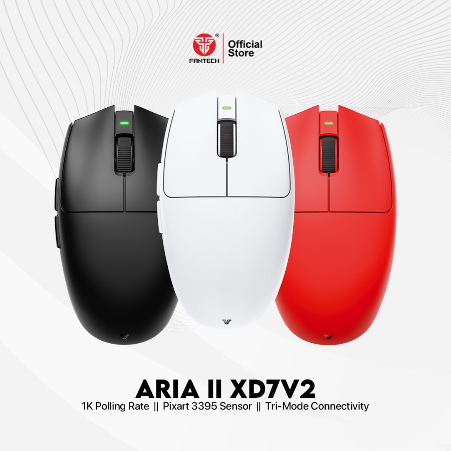 Jual FANTECH ARIA II XD7 Gen 2 WIRELESS Gaming Mouse | Shopee Indonesia