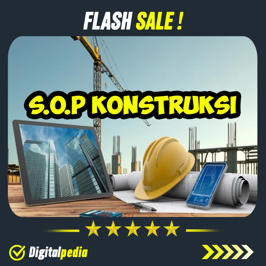 Jual S.O.P Kontraktor KonstruksiKAP SOP Perusahaan Konstruksi Template ...