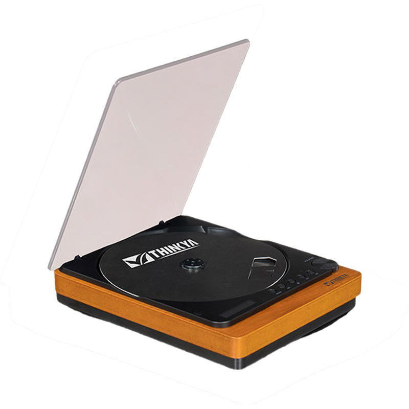 Jual Audiophile CD Player Bluetooth 5.1 Wooden Portable USB Music ...