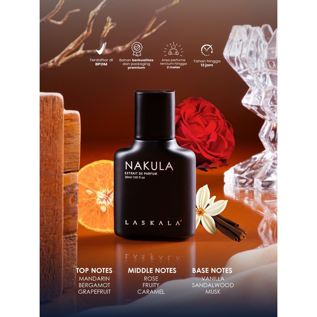 Jual Laskala Perfume - Nakula Extrait de Perfume | Tahan 12 jam | 30ml ...
