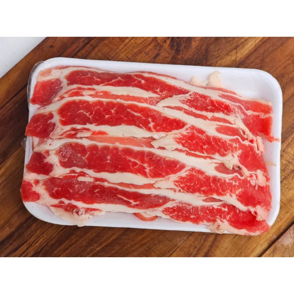 Jual Daging Slice Yoshinoya Brisket NE AUS Premium Lemak - 500 Gram ...
