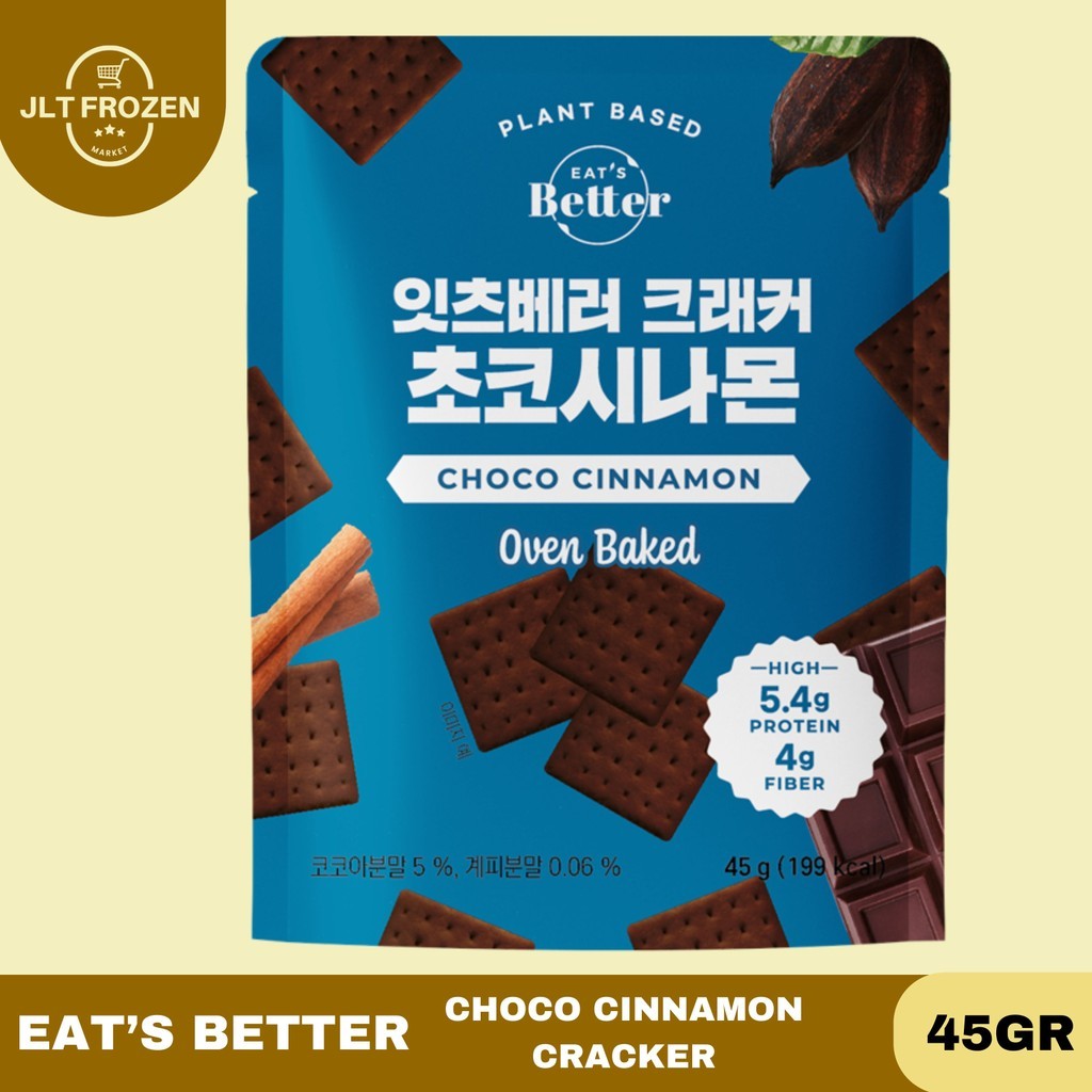 Jual Eat’s Better Cracker - Choco Cinnamon / Cracker / Baked - Rasa ...