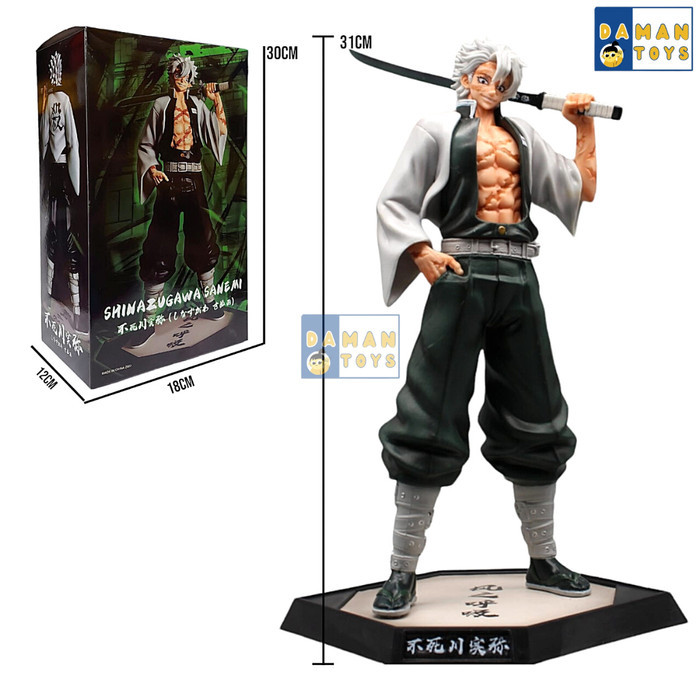Jual Action Figure Hashira Sanemi Shinazugawa Demon Slayer Kimetsu No ...