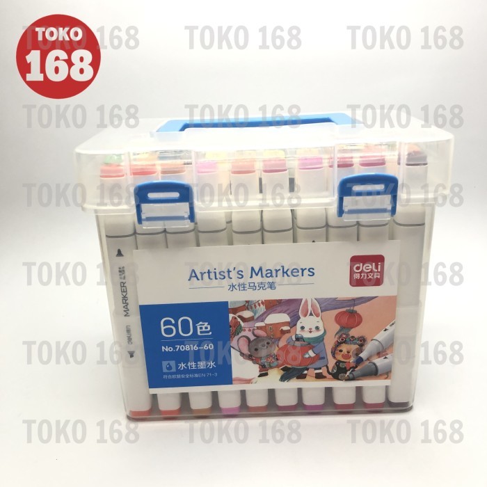Jual [New Arrival] Deli Sketch/Water-based Marker/Spidol Sketsa 70816 ...